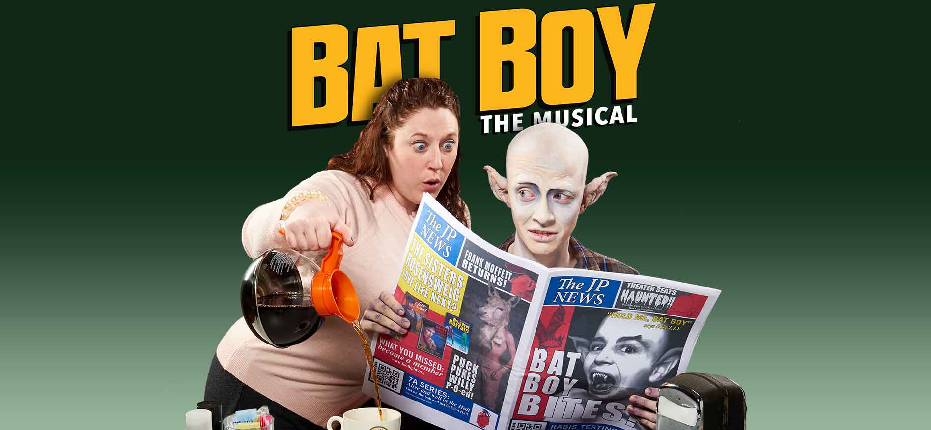Bat Boy The Musical - Behind the Scenes on the Poster Shoot